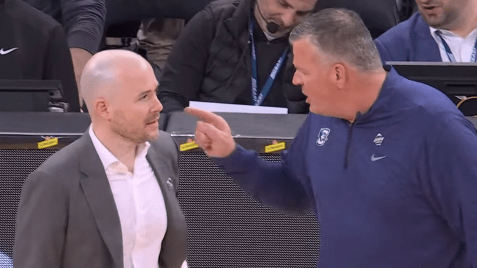 Creighton Head Coach Dwarfed Bill Murray's Son In Heated Scuffle