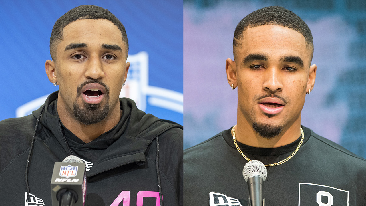 Jalen Hurts' NFL Doppelganger Rejects His Uncanny Resemblance