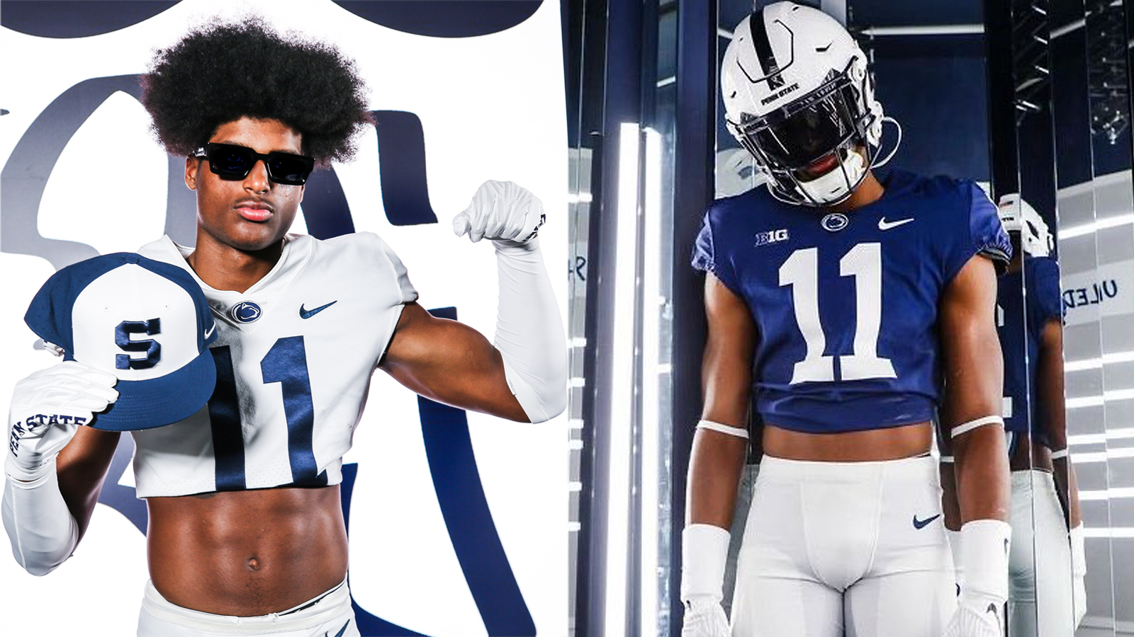 LaVar Arrington's Son Looks JACKED As Freshman At Penn State