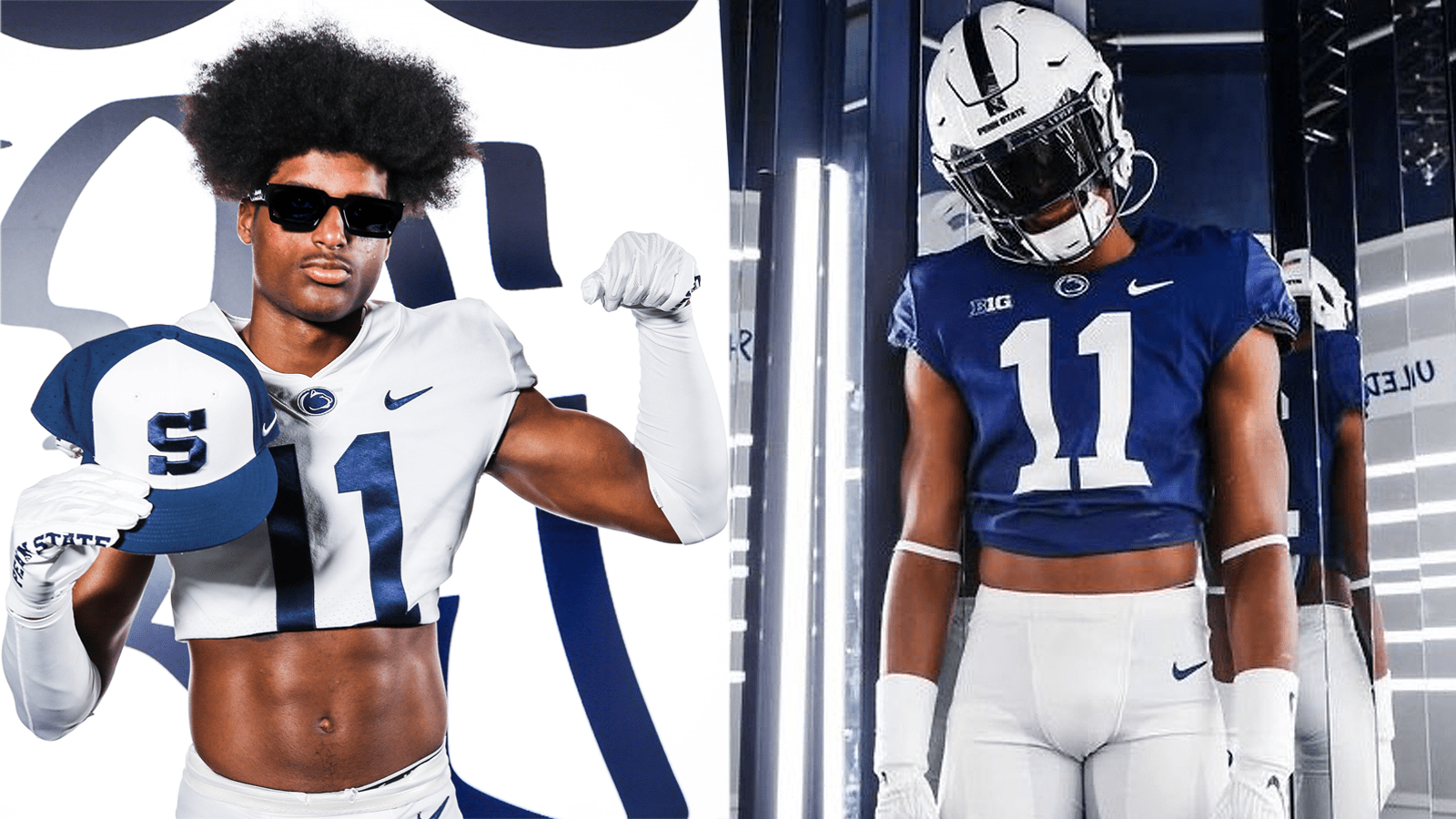 LaVar Arrington's Son Looks JACKED As Freshman At Penn State