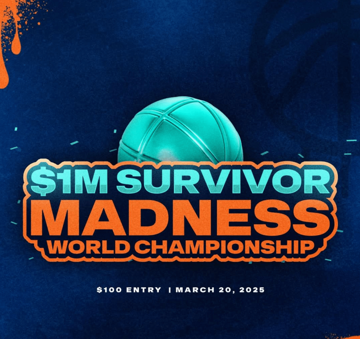 $1 Million March Madness Survivor Pool From Splash Sports