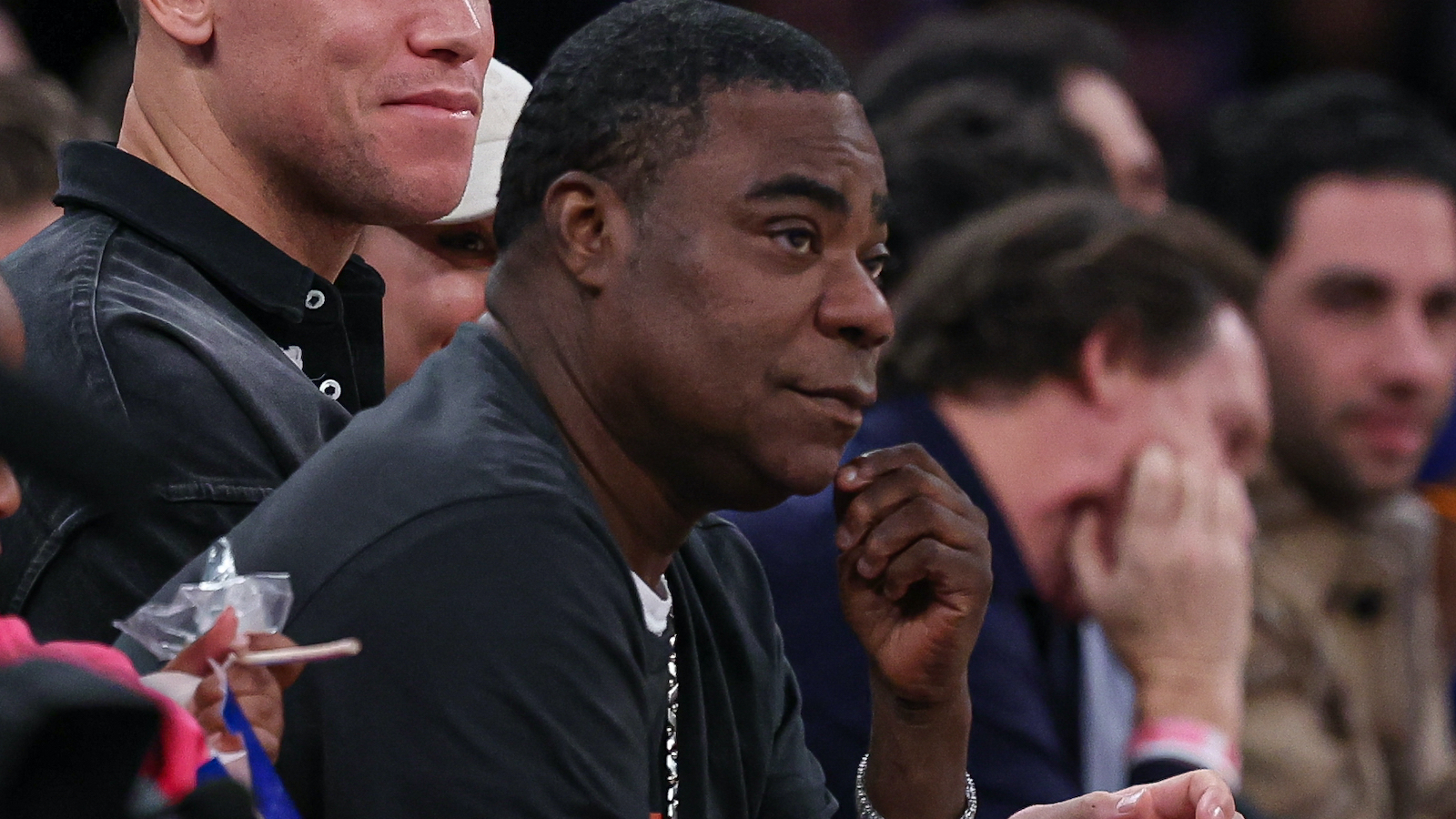 Tracy Morgan Had To Be Wheelchaired Out Of MSG After Vomiting