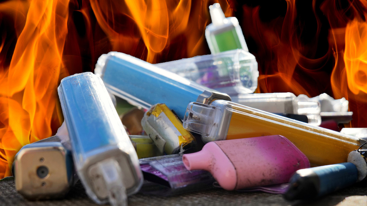 Woman's Leg 'Burnt To Crisp' By Vape Fire In Her Pocket