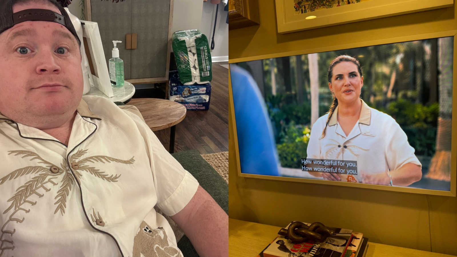 Guy Rocking 'White Lotus' Season 3 Hawaiian Shirts Is A Hero