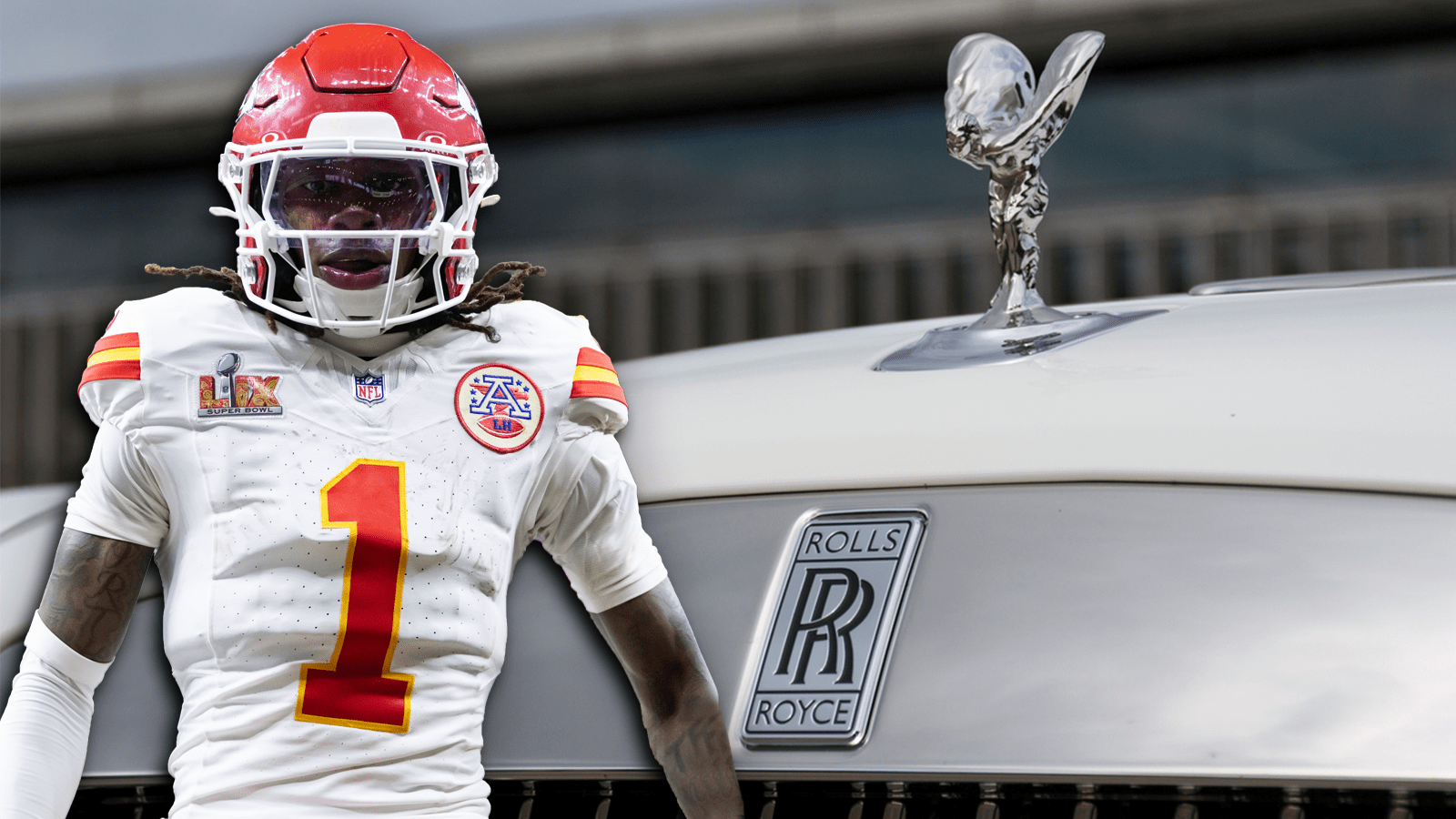 Xavier Worthy Unveils Tricked-Out Custom Garage For Luxury Car