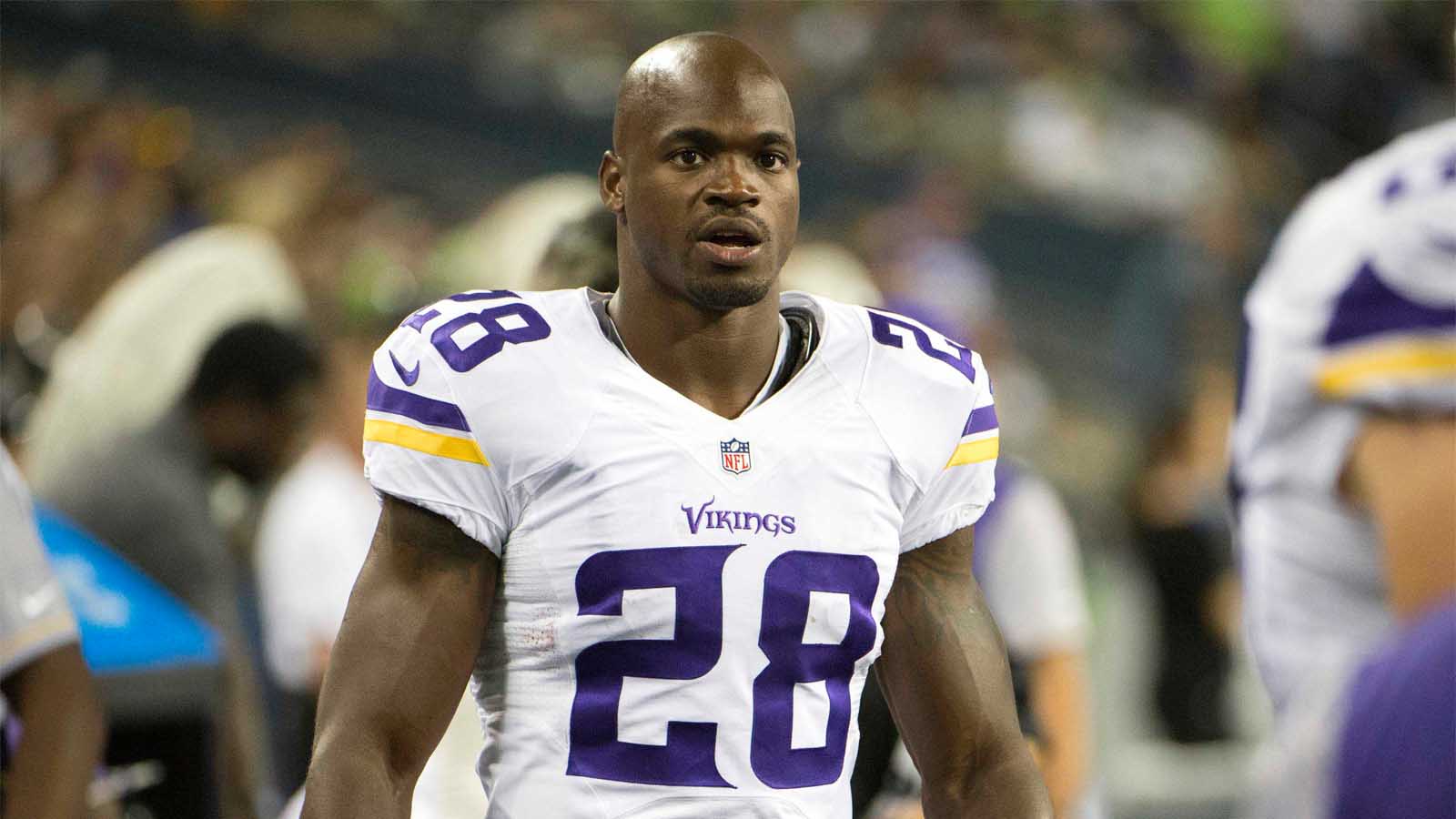 Adrian Peterson Arrested And Charged With DWI After Draft