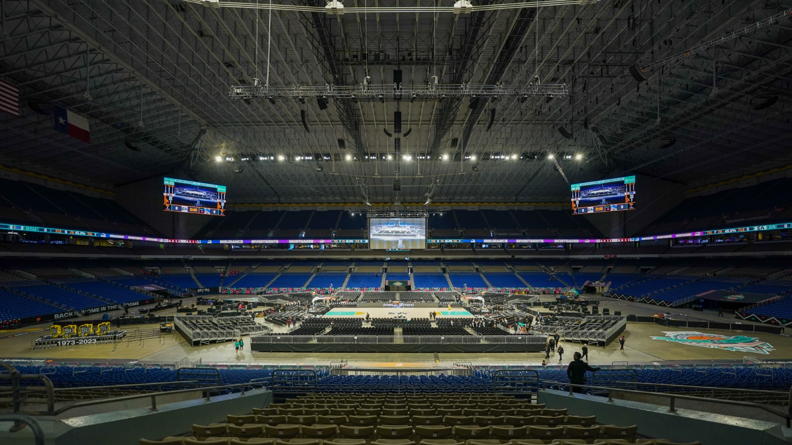 Final Four Venue Presents Unique Optics In 70K Football Stadium