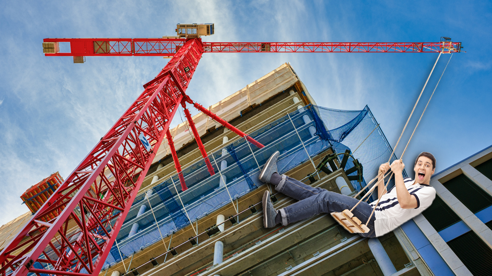 Man Swinging From Perilous Crane Is Still On The Loose In Austin