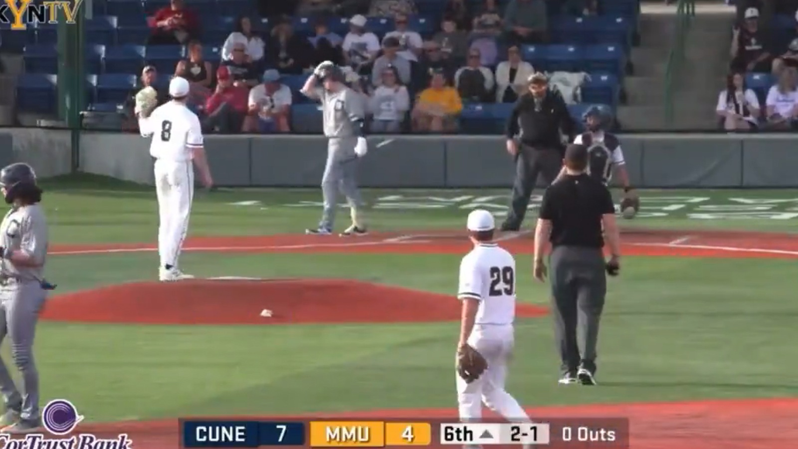 College Baseball Umpire Delivers The Worst Strike Call Of All-Time