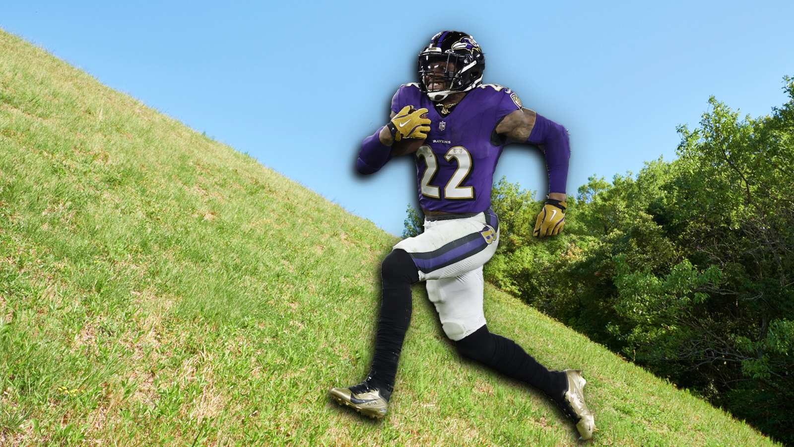 Derrick Henry Somehow Looks Faster In Ridiculous Uphill Workout