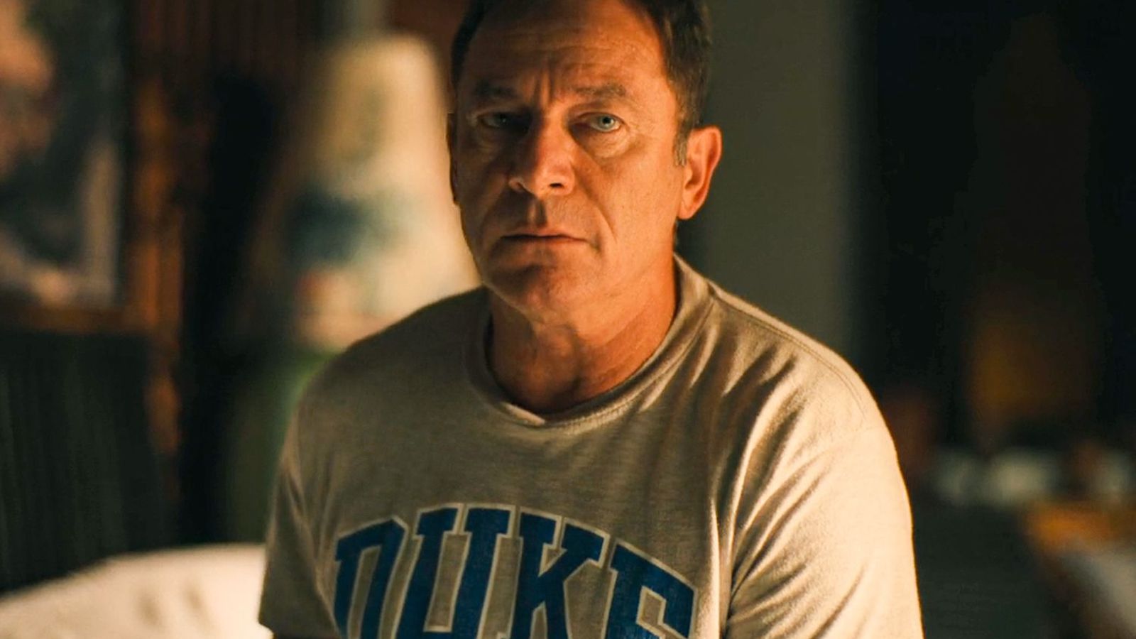 'White Lotus' Star Jason Isaacs Clowns On Duke