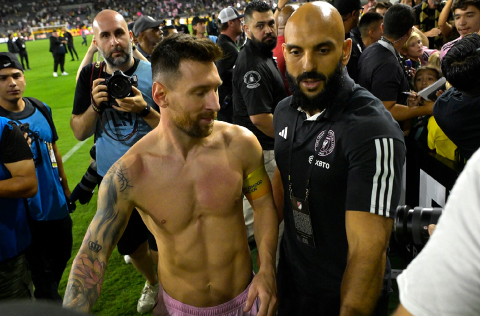 Messi's Bodyguard Not Allowed On Field During Inter Miami Games