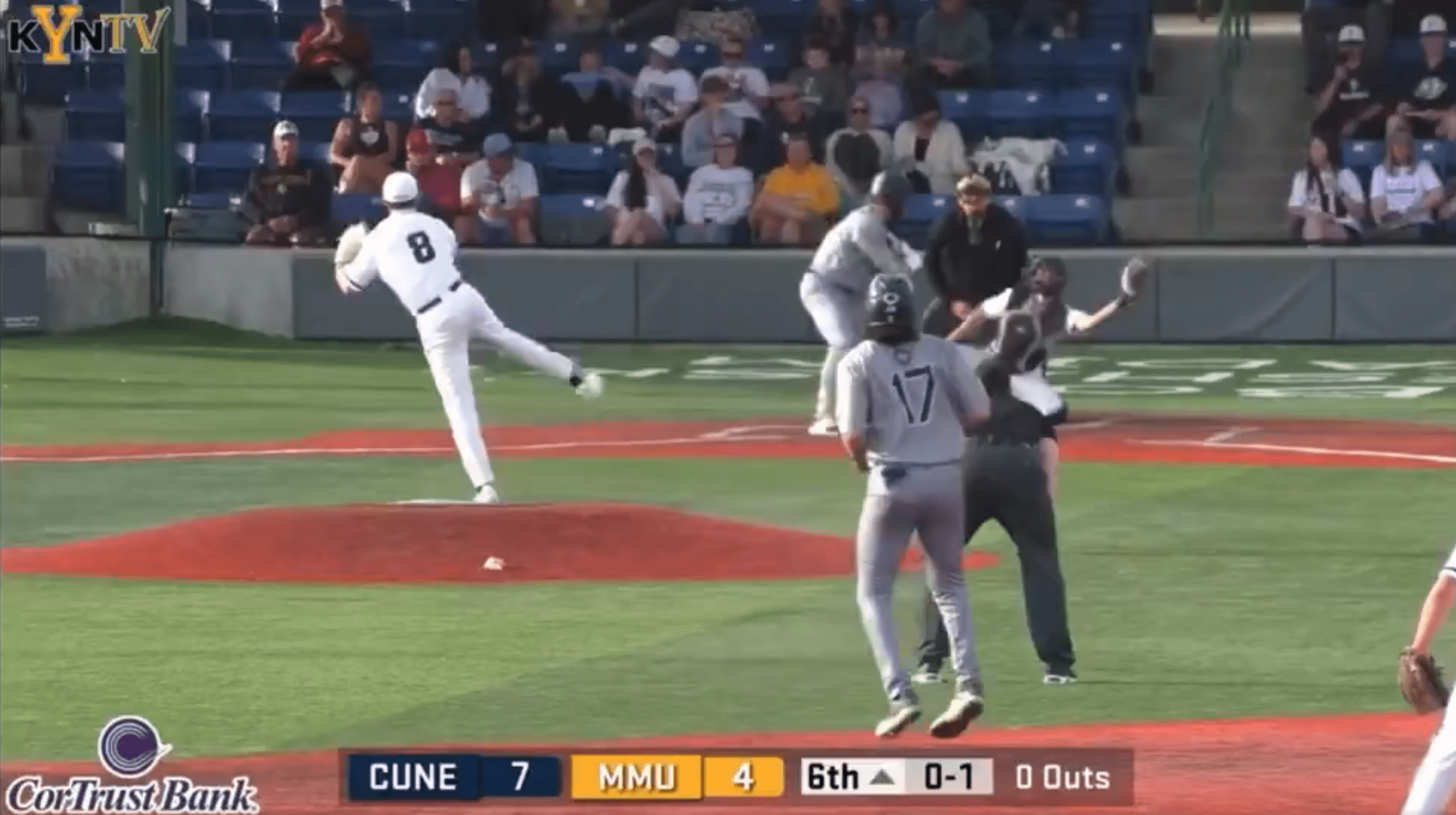 College Baseball Umpire Delivers The Worst Strike Call Of All-Time