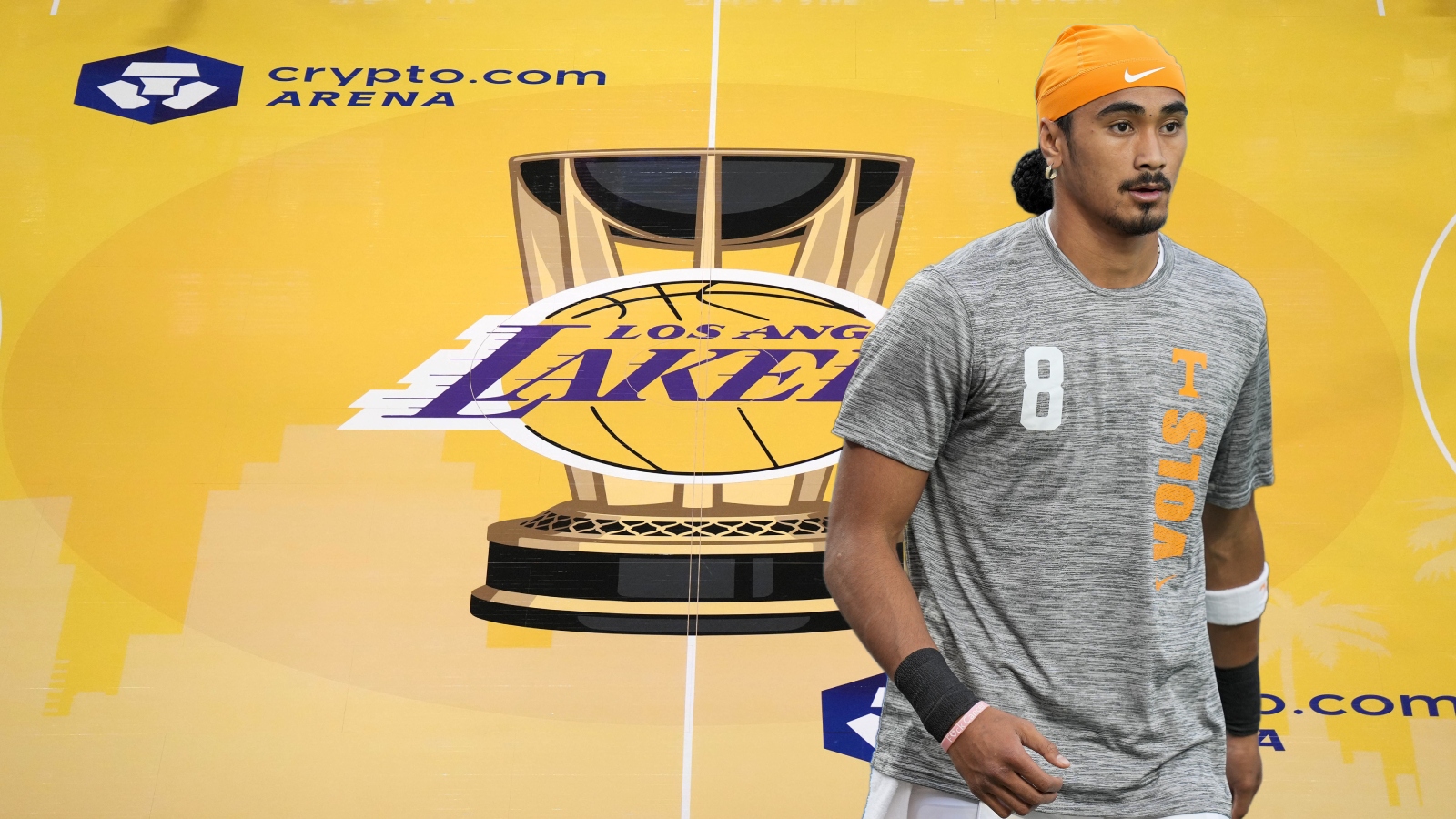 Nico Iamaleava Attends Lakers Game While Family Owes $200K