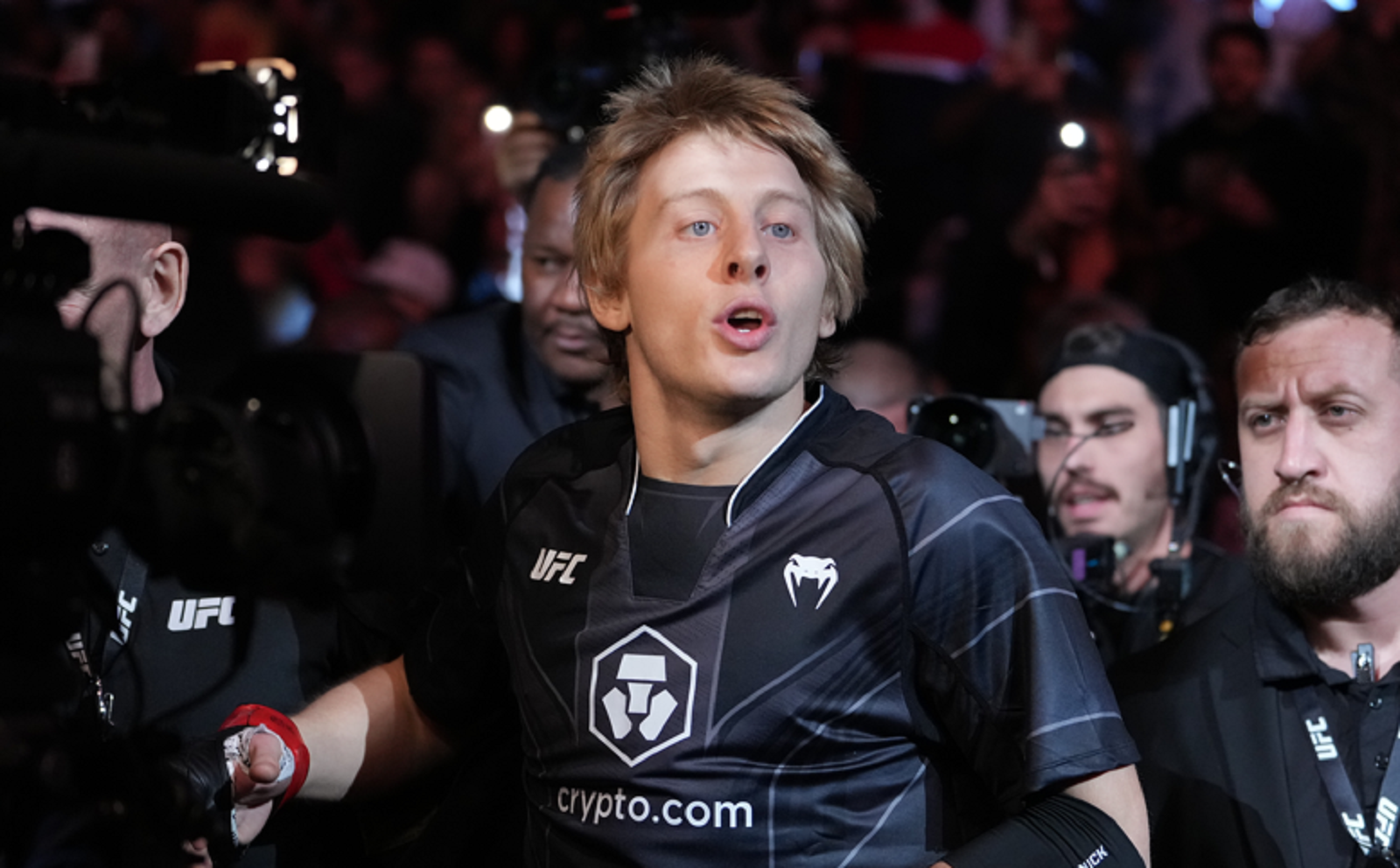 Paddy Pimblett Seen Eating Insane Amout Of Food After UFC 314 Win