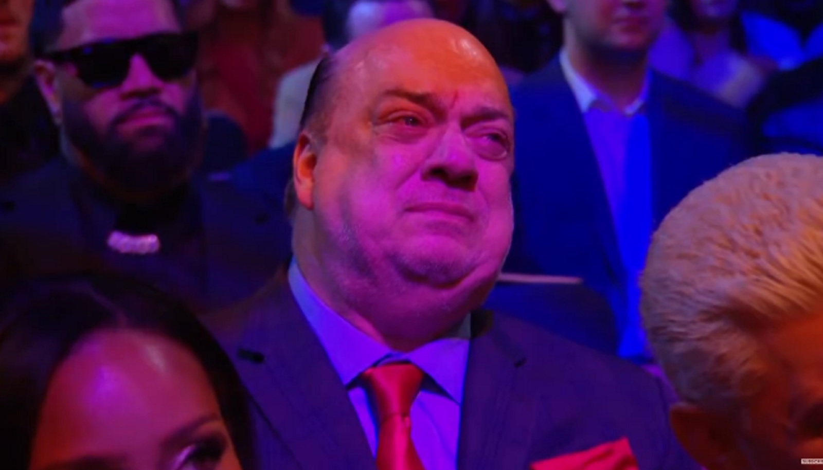 Paul Heyman Gets Emotional & Tears Up Durng Triple H’s Hall Of Fame ...