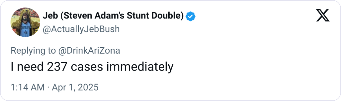 AriZona Iced Tea Trolls The Interent With "The Rizzler" Drink Flavor ...