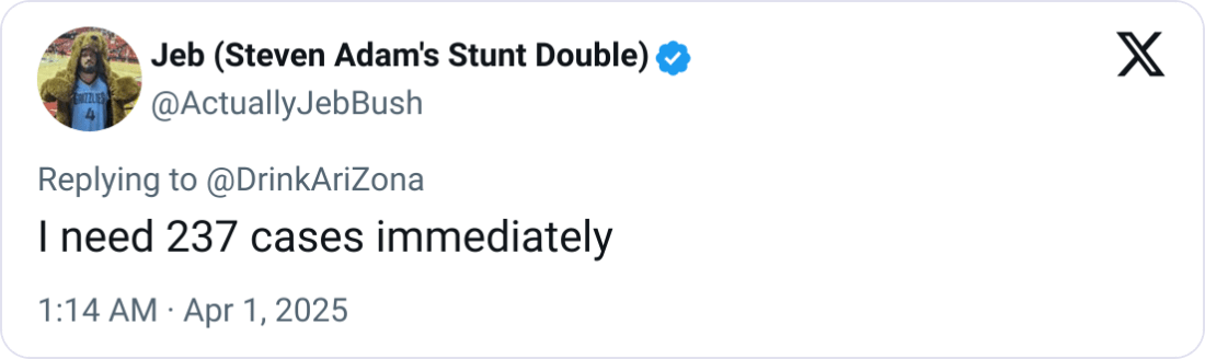 AriZona Iced Tea Trolls The Interent With "The Rizzler" Drink Flavor ...