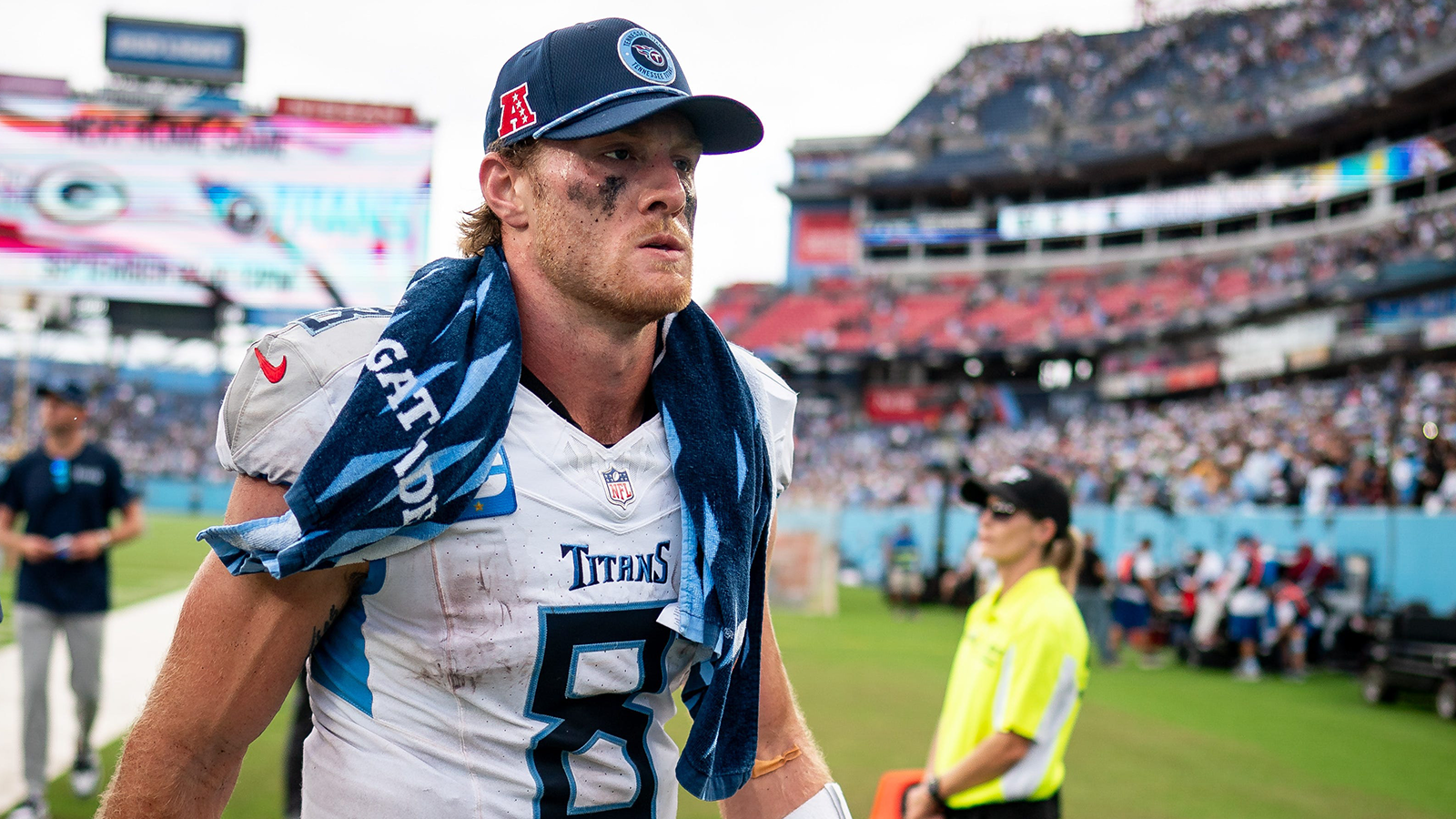 Former Titans WR Fuels Conspiracy Fire On Will Levis Injury News