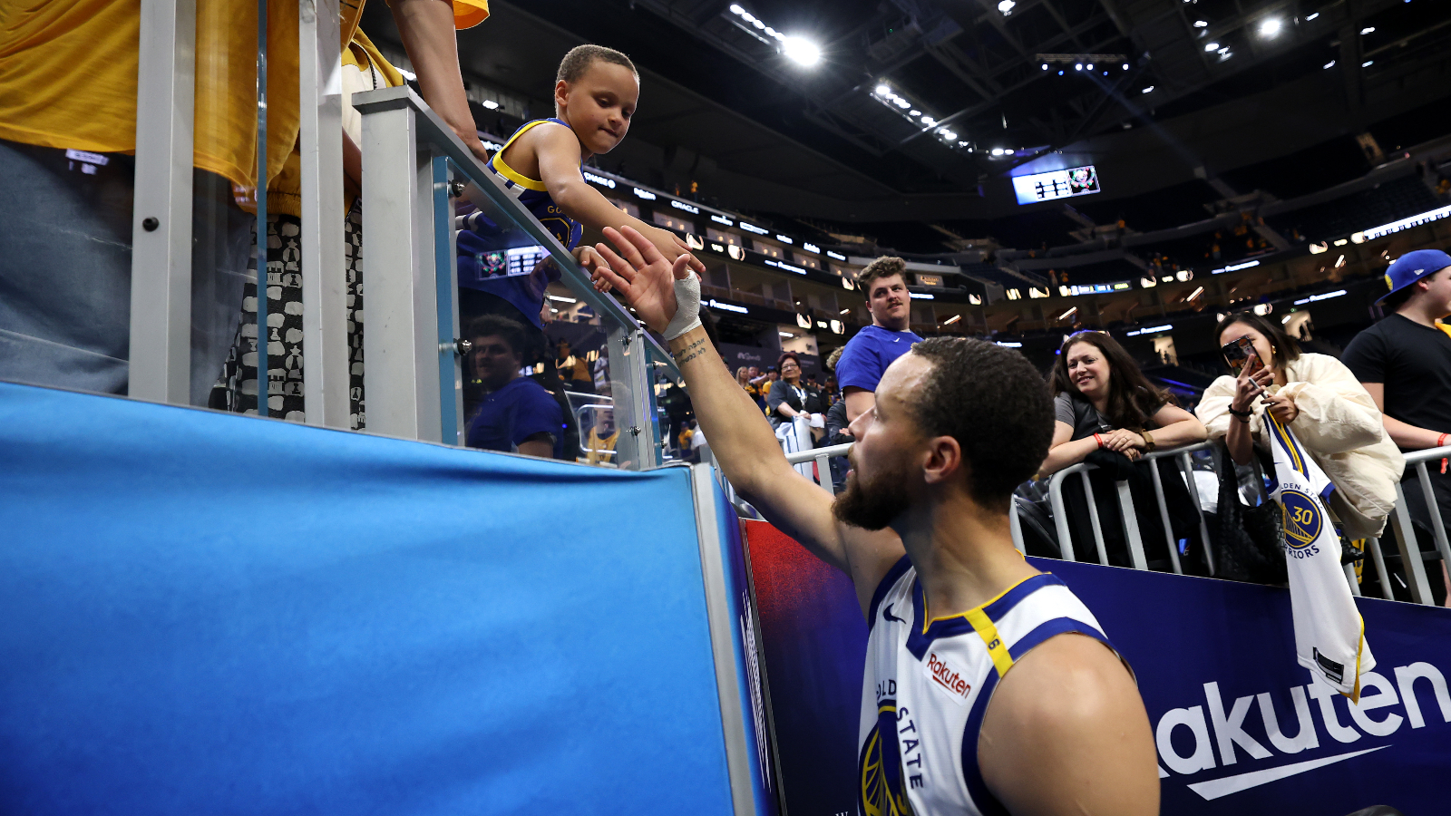 Steph Curry Shares Heartwarming Moment With Son After Game 6 Loss