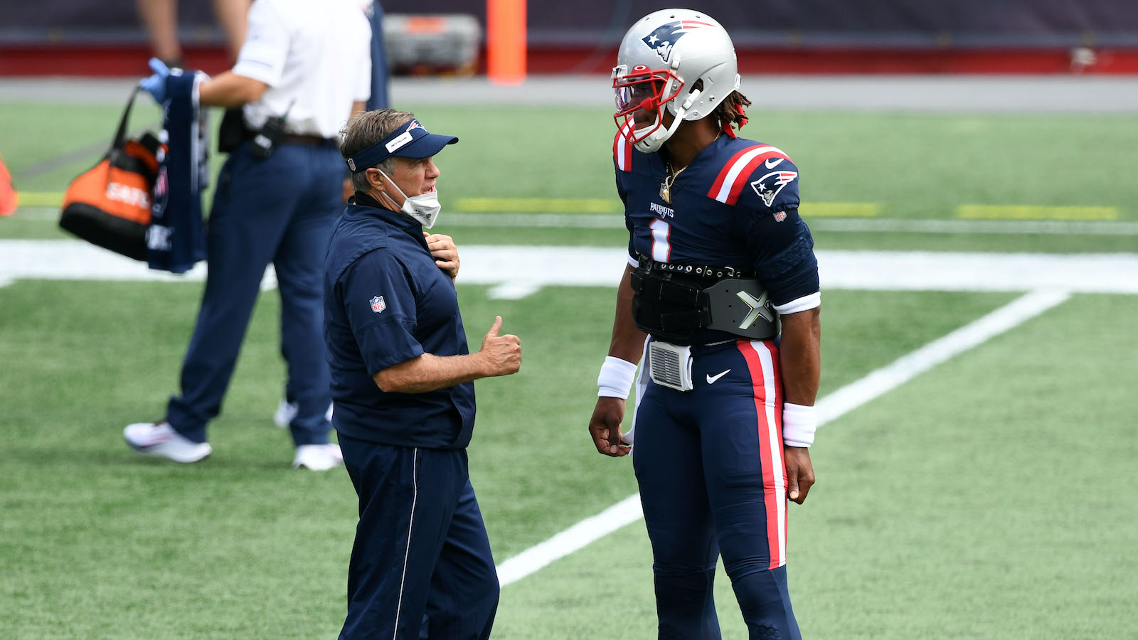 Cam Newton Rips Bill Belchick’s Relationship With Jordon Hudson