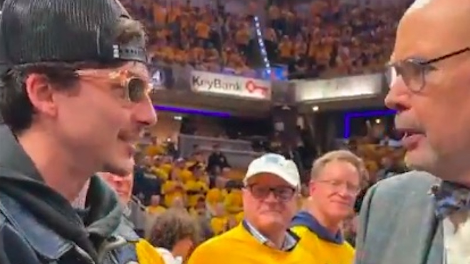 Timothee Chalamet And Ernie Johnson Meet For First Time (Video)