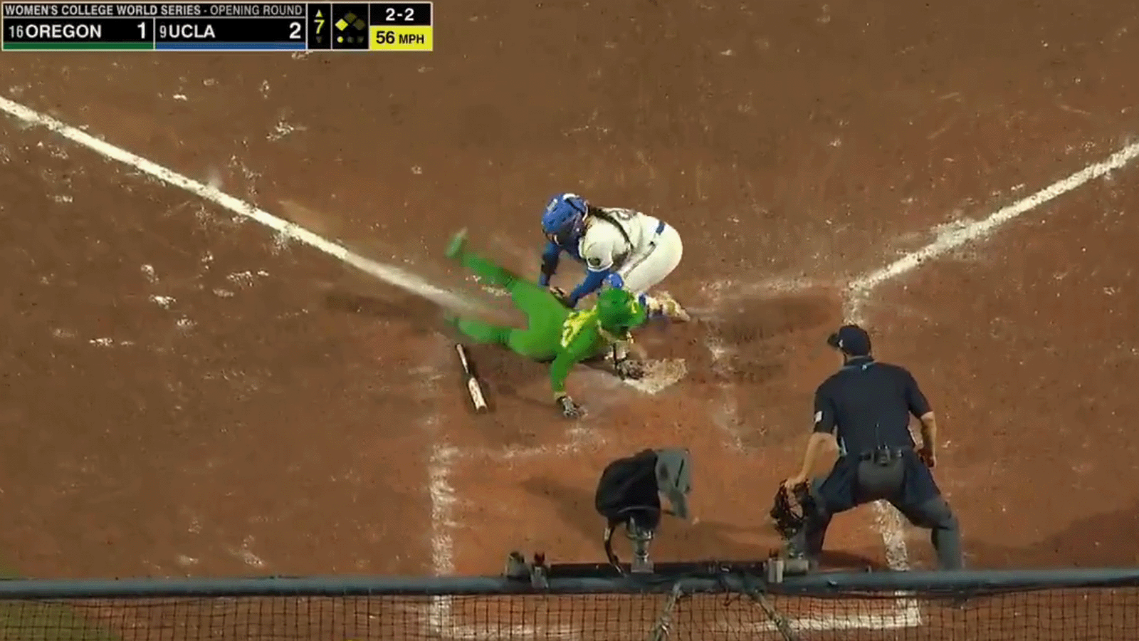 Horrendous 'Obstruction' Calls Spoil College Softball World Series