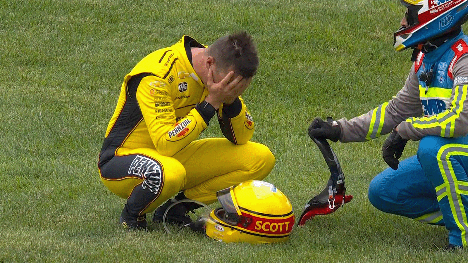 IndyCar Driver Lost Indy 500 Before It Started On Awkward Crash