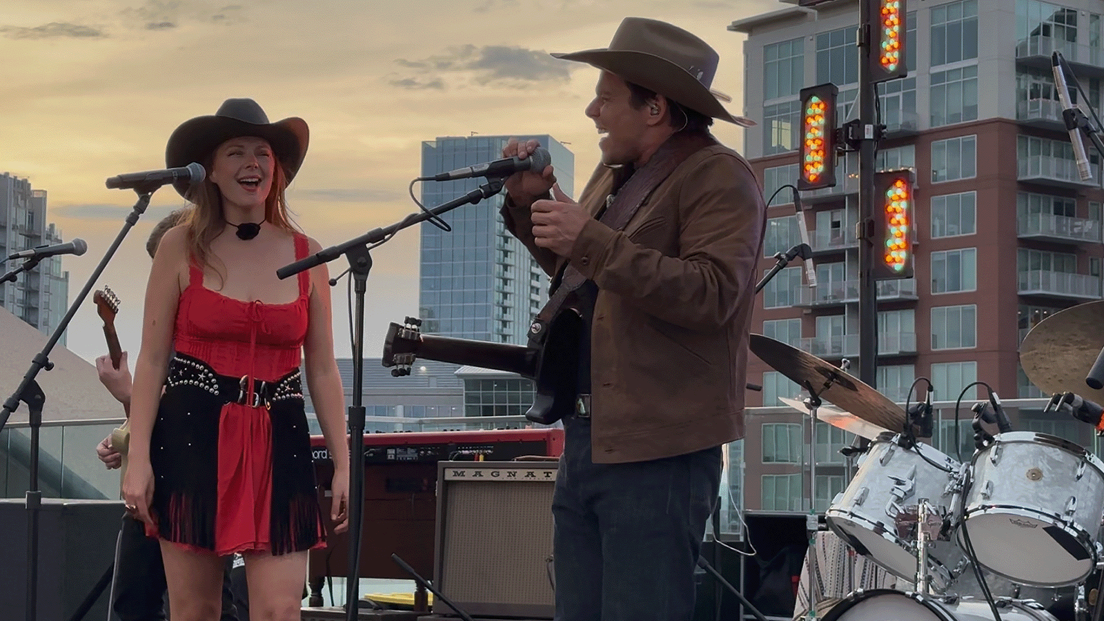 Lukas Nelson Shreds Guitar During Surprise Duet With Kaitlin Butts