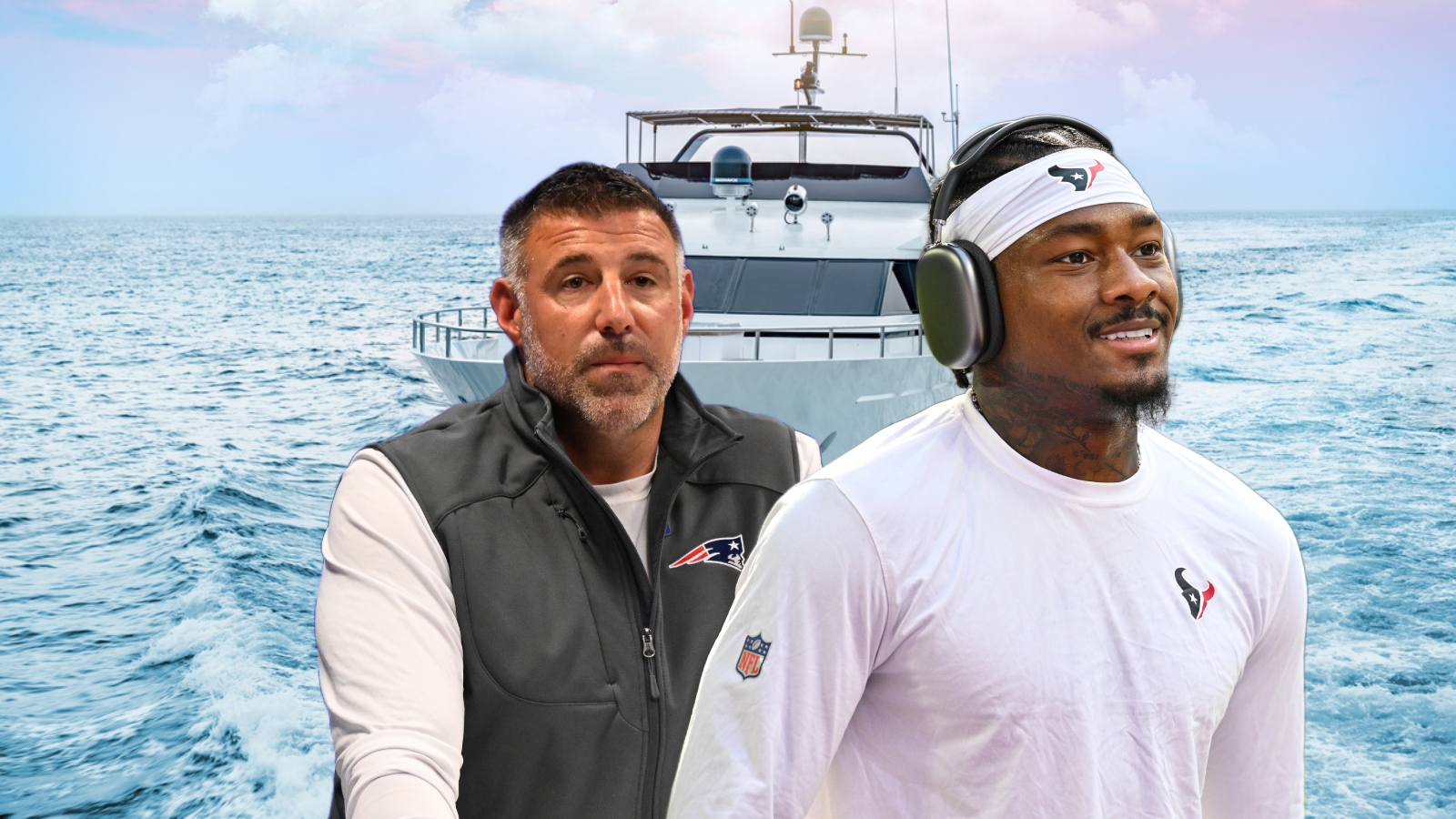 Mike Vrabel Responds To Viral Boat Party Video Of Stefon Diggs