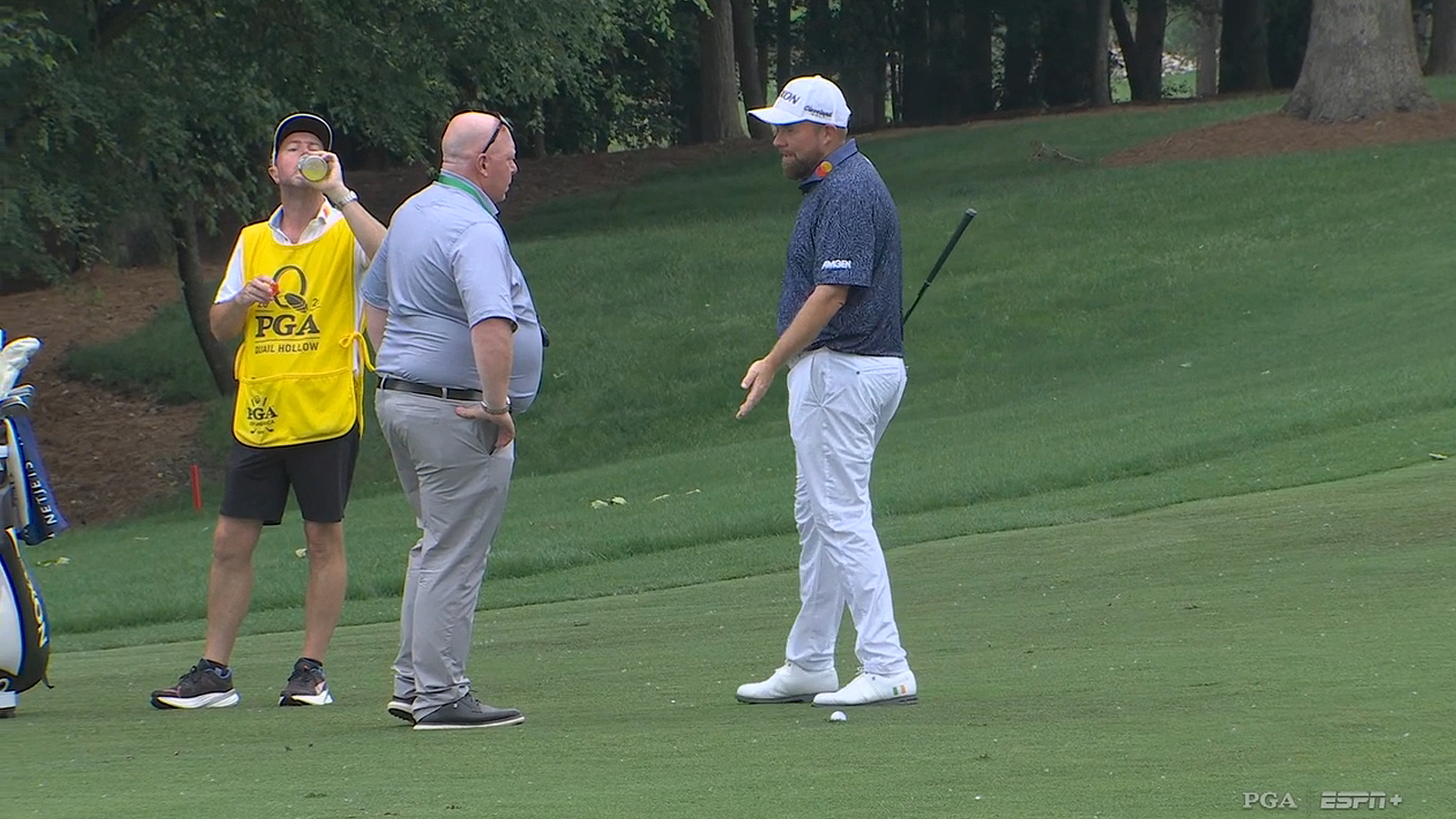 PGA Championship Mud Balls Send Shane Lowry Into Fit Of Rage