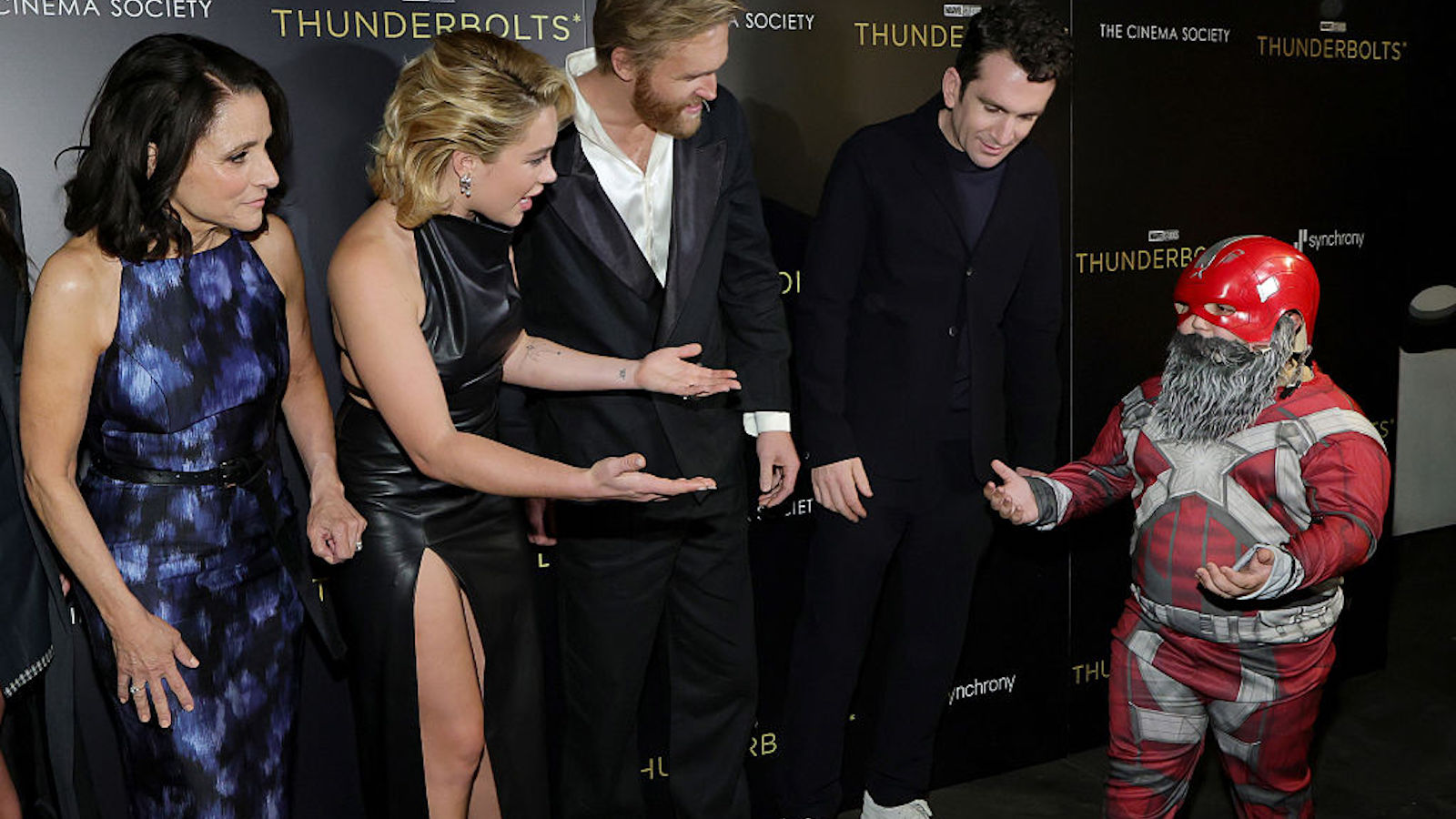 The Rizzler Got To Meet Florence Pugh, Julia Louis-Dreyfus (Pics)