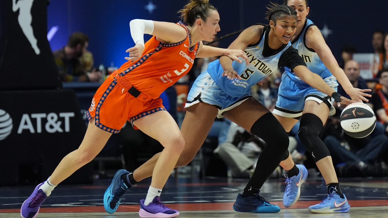 Angel Reese Confronts Bria Hartley For Pulling Hair