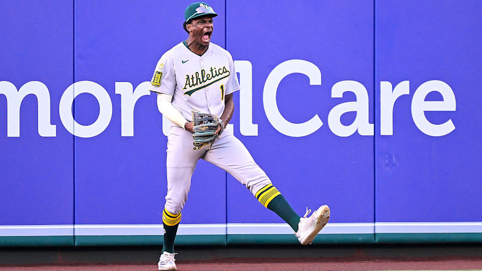 A's Outfielder Denzel Clarke Made All-Time Great Catch (Video)
