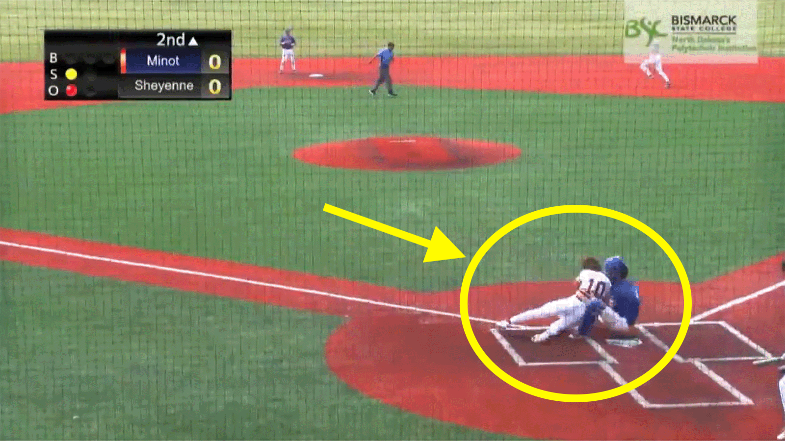 Collision Controversy Spoils North Dakota Baseball Championship
