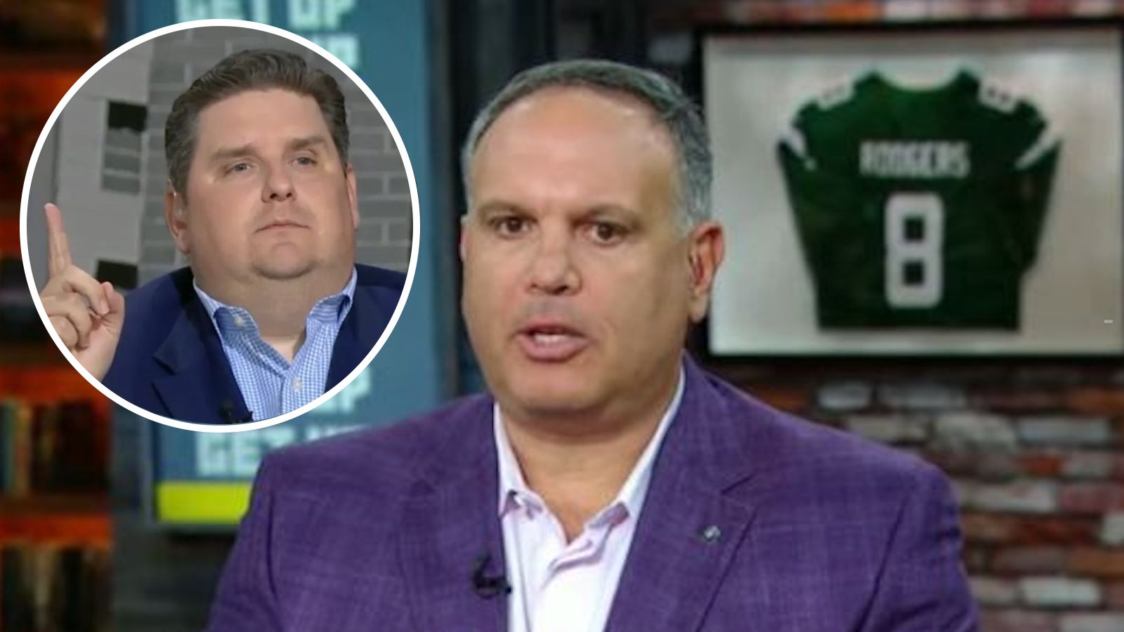 Mike Tannenbaum Makes Brian Windhorst Fat Joke On 'Get Up'
