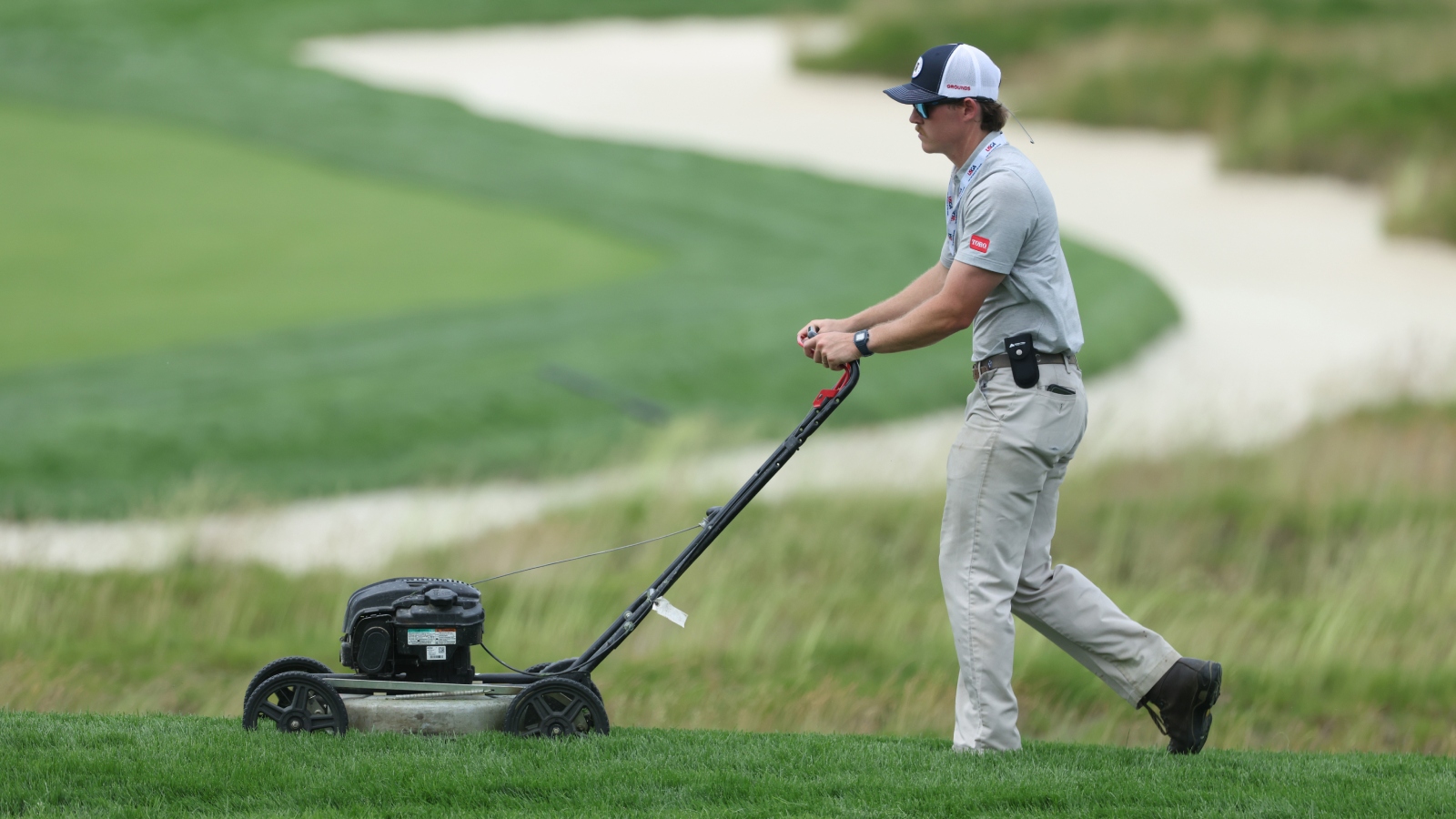 Oakmont Rough Harder To Play After Being Cut By Custom Mowers