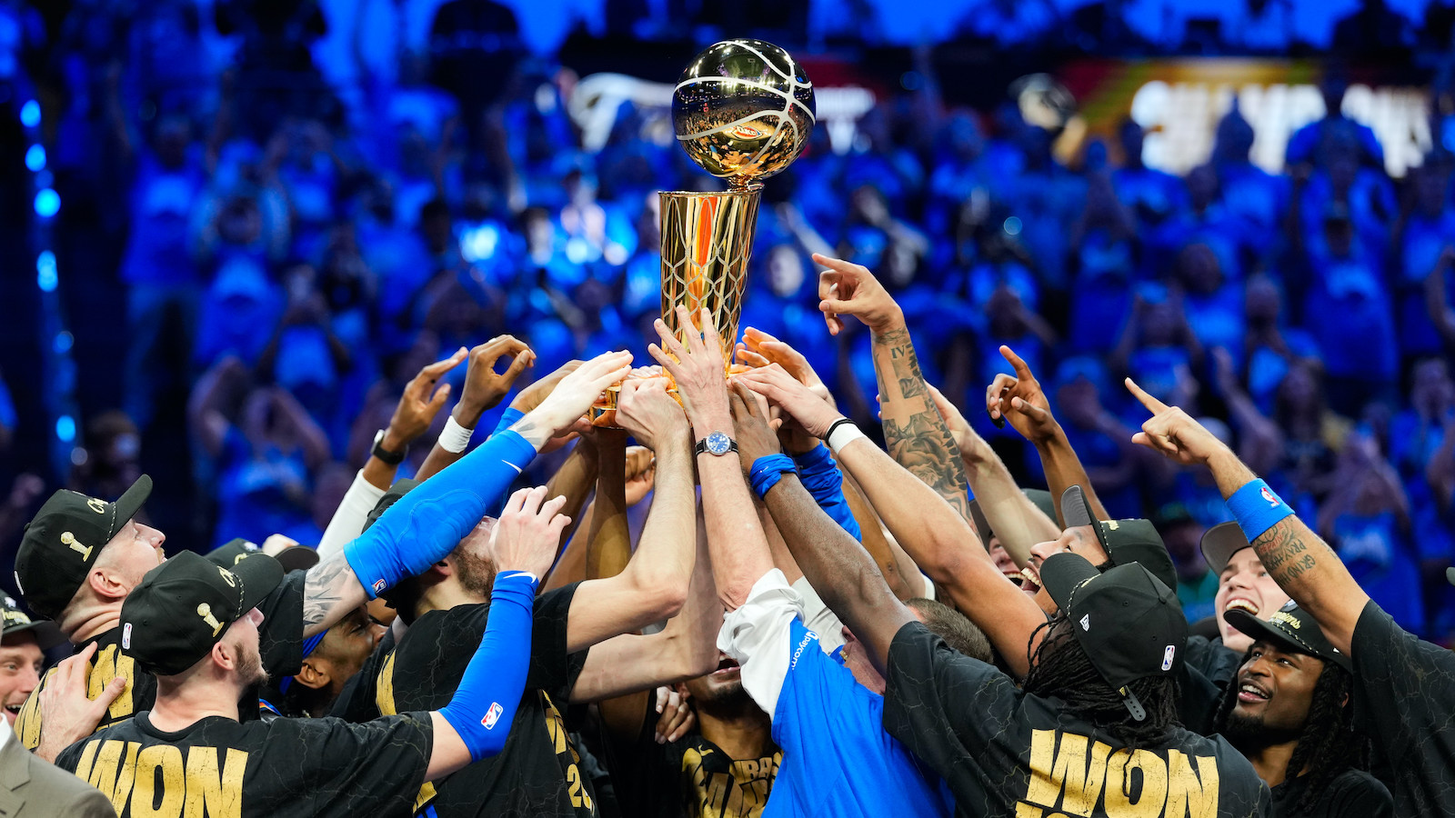 Video: NBA Title Celebrations Compared To Other Major Sports