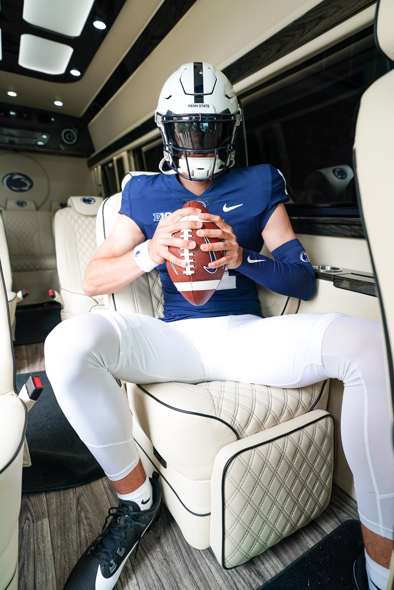 Penn State QB Commit Uses MASSIVE Hands To Rip Tight Spiral