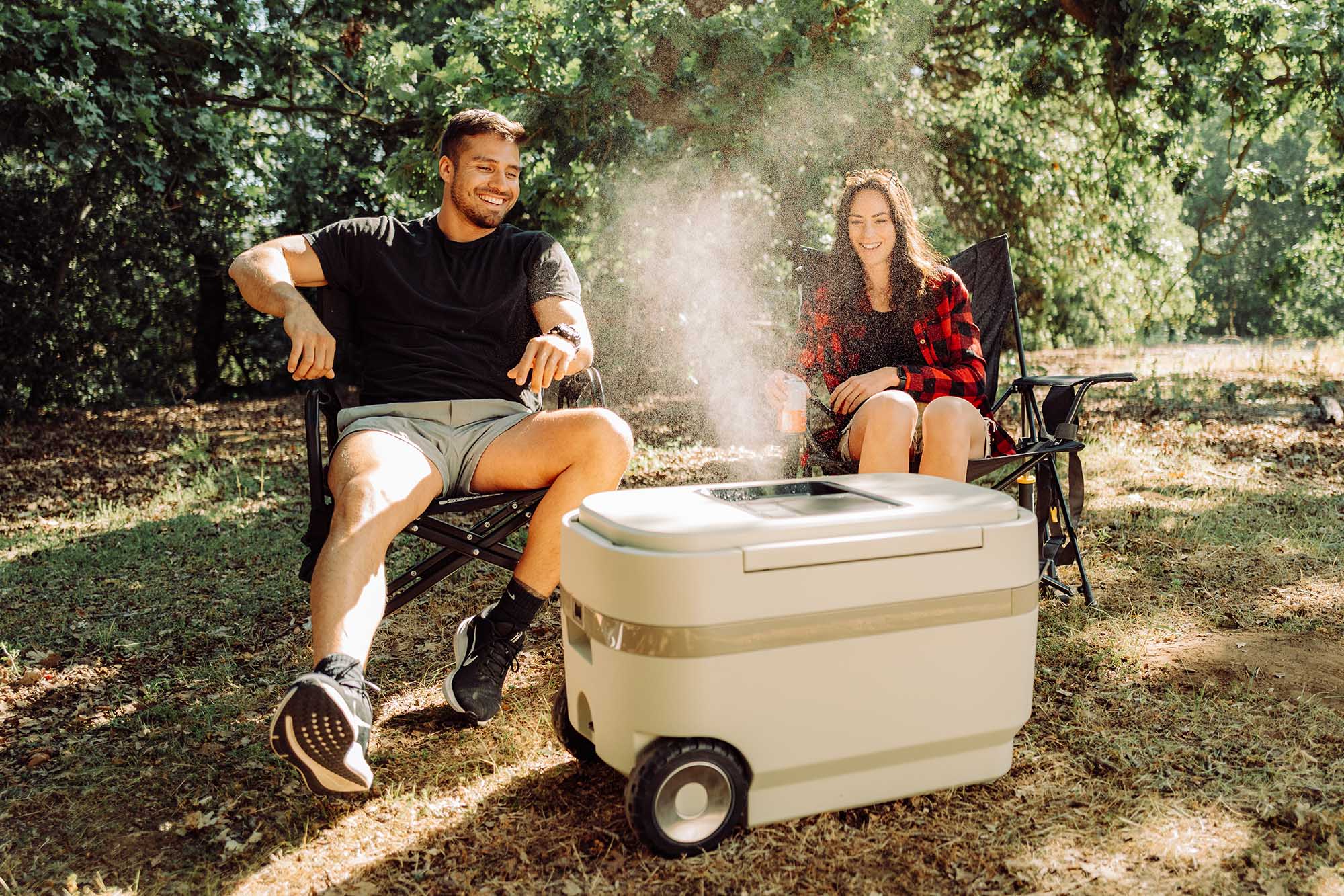 Solo Stove Built A Rolling Hard Cooler With a BUILT-IN AIR CONDITIONER ...