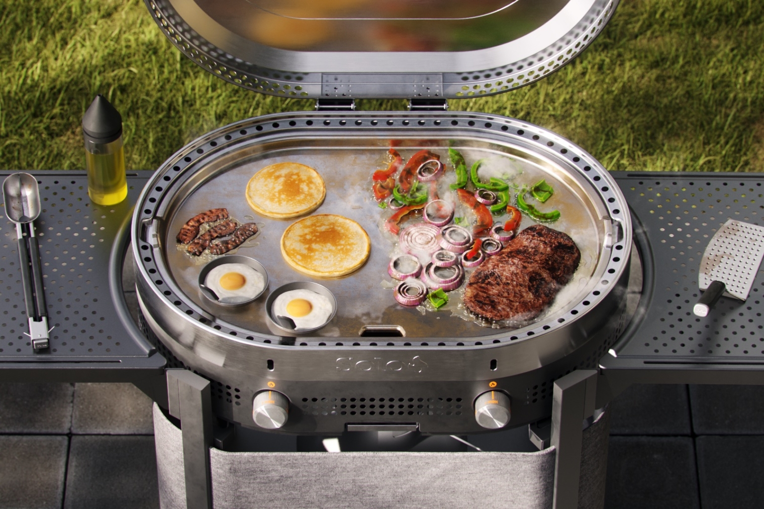 Solo Stove's New Solo Steelfire™ 30 Stainless Griddle Will Cement Your ...
