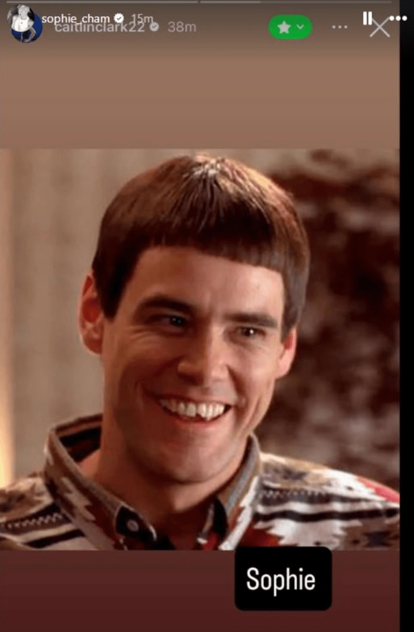 Caitlin Clark Clowns Sophie Cunningham For Broken Tooth Look