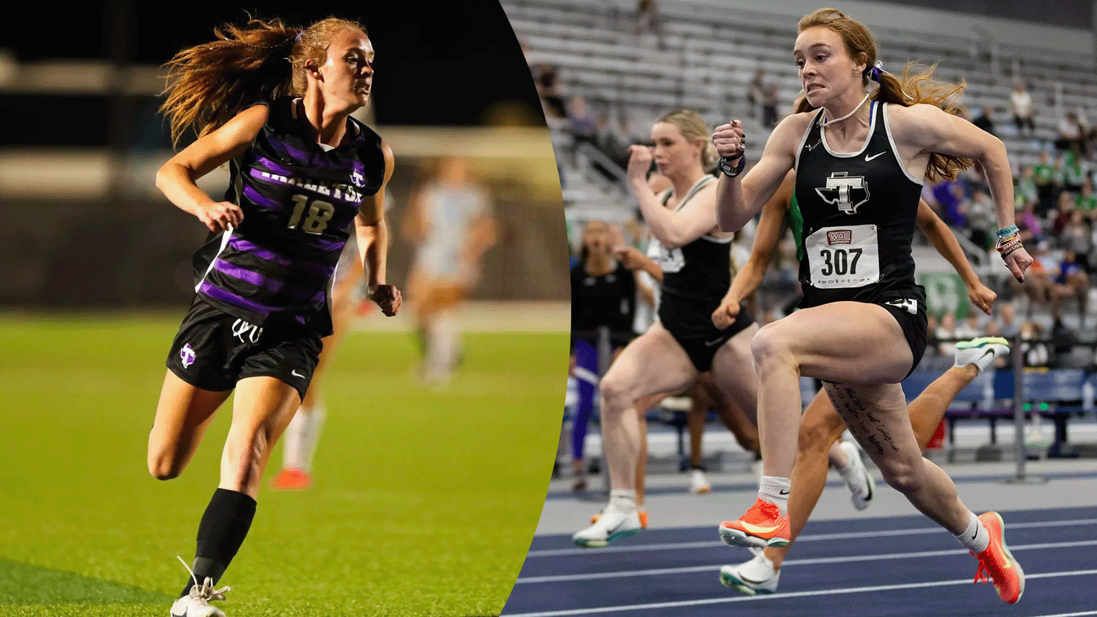 5'5 Soccer Player Destroys 100M Record To Qualify For Track Final