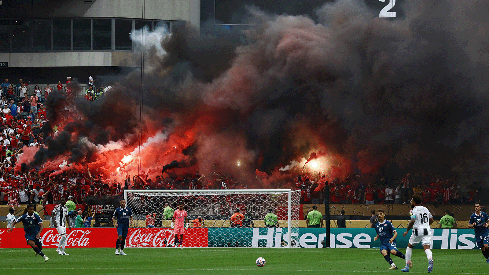 Moroccan Soccer Fans Suffocate NFL Stadium With Flare Smoke