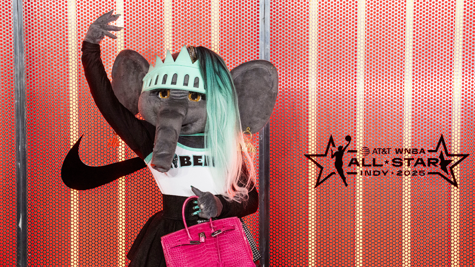 Ellie The Elephant Was Biggest Star At WNBA All-Star Game