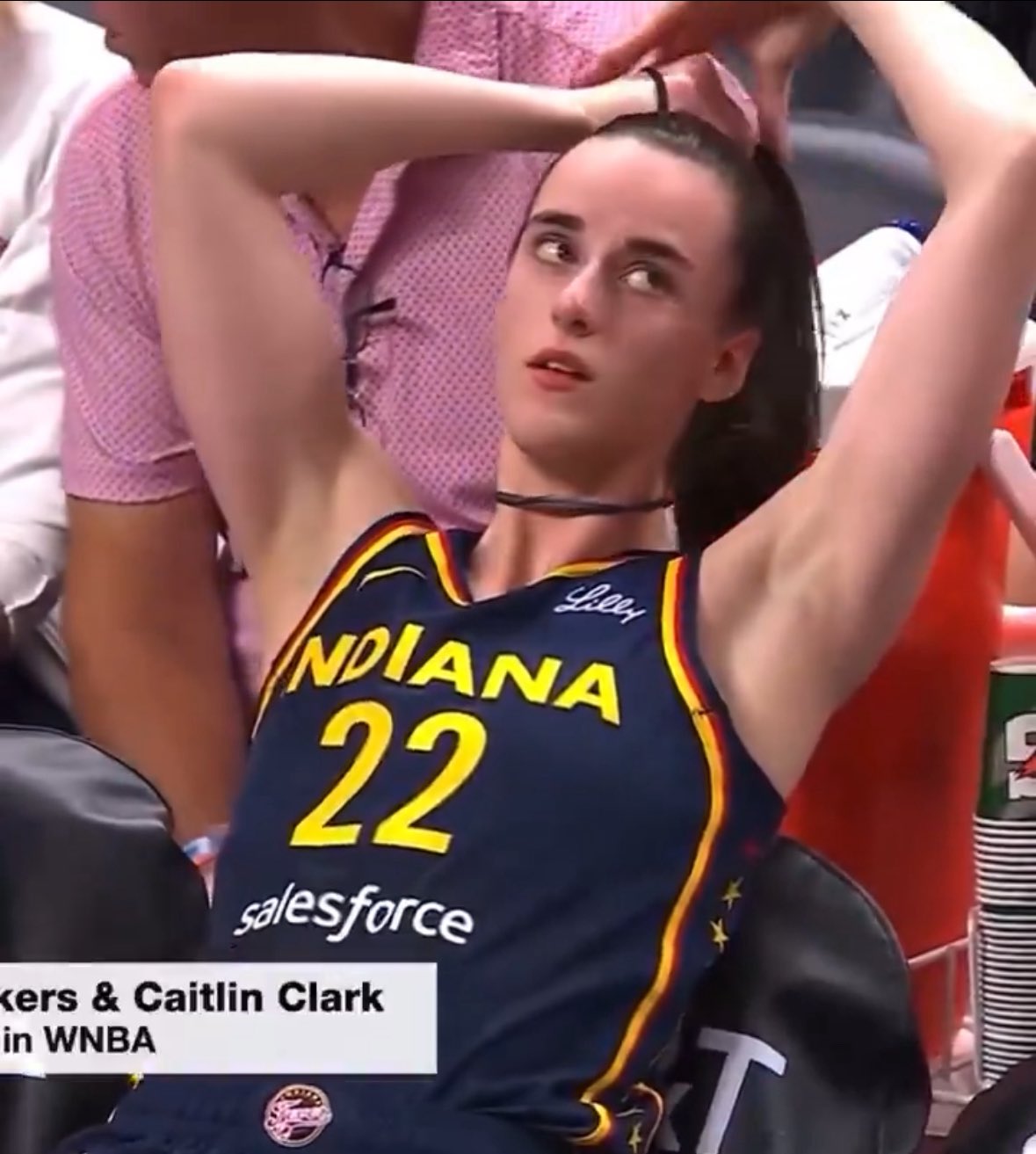 Caitlin Clark's Weight Gain Made Her Arms Look Like Pythons