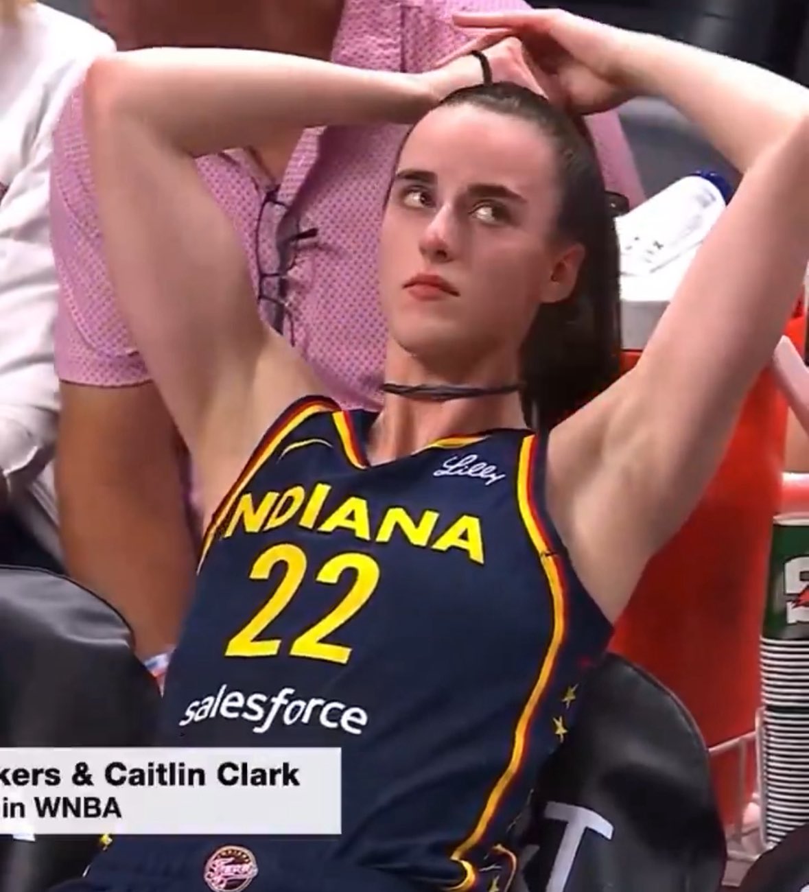 Caitlin Clark's Weight Gain Made Her Arms Look Like Pythons