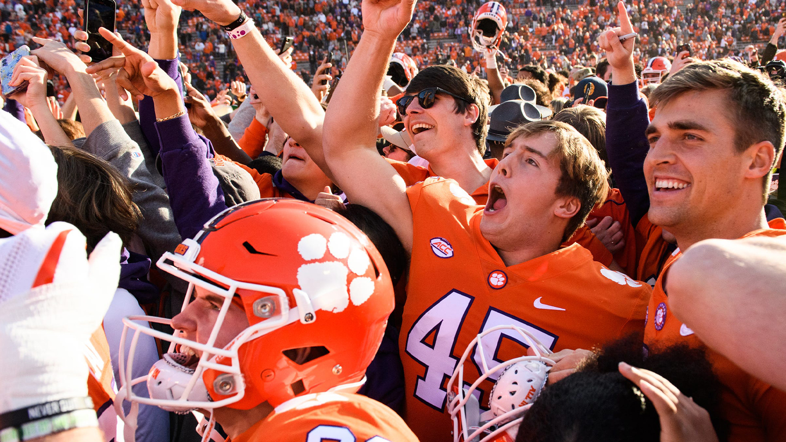 Clemson Football Fans Risk Fine By Storming Field Vs. FSU