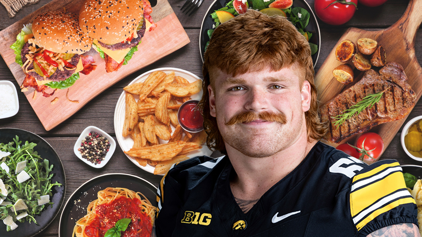 Iowa Offensive Lineman Reveals Insane Diet To Weigh 320 Pounds
