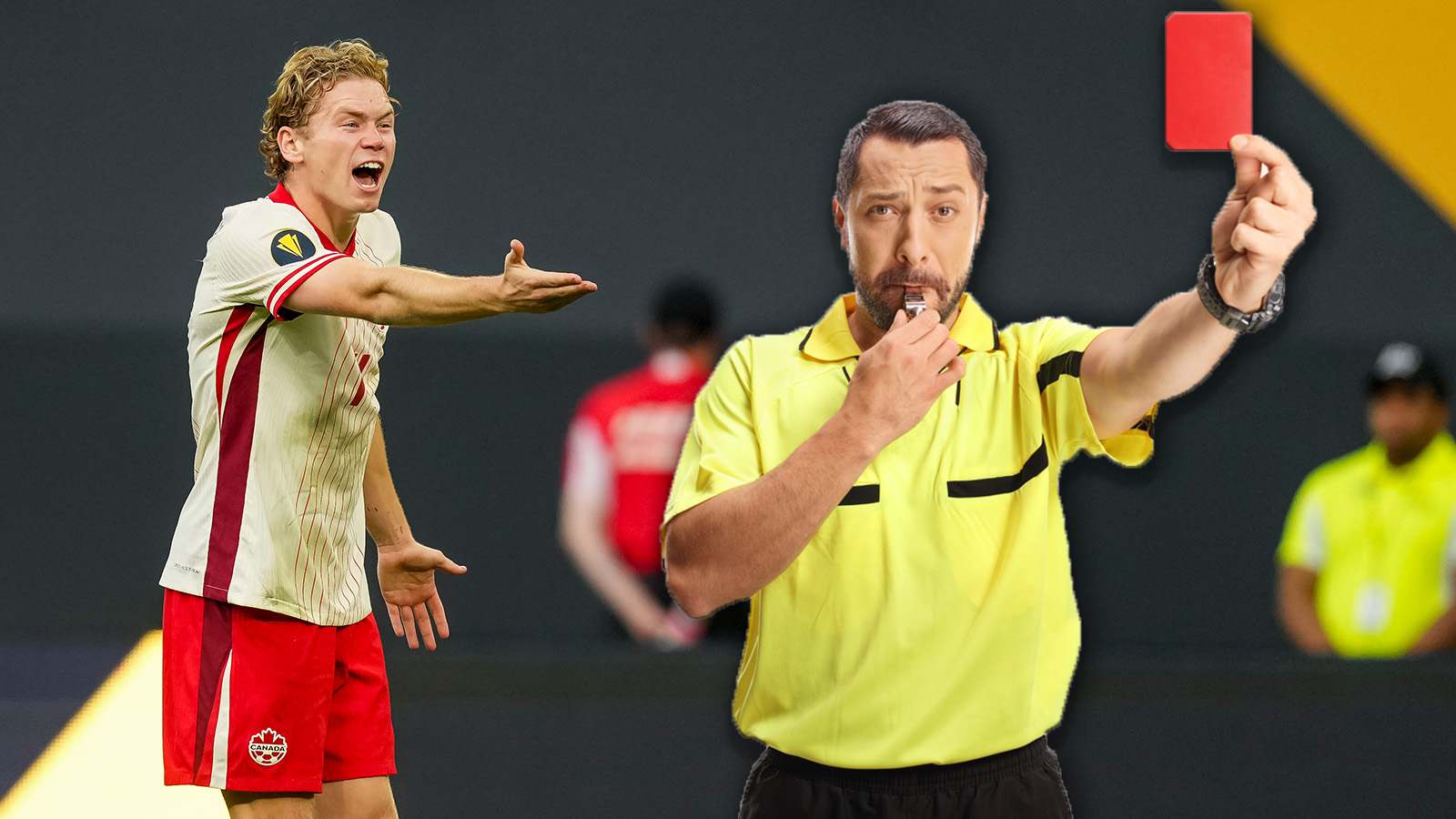 Canadian Winger Punished At World Cup For Year-Old Red Card